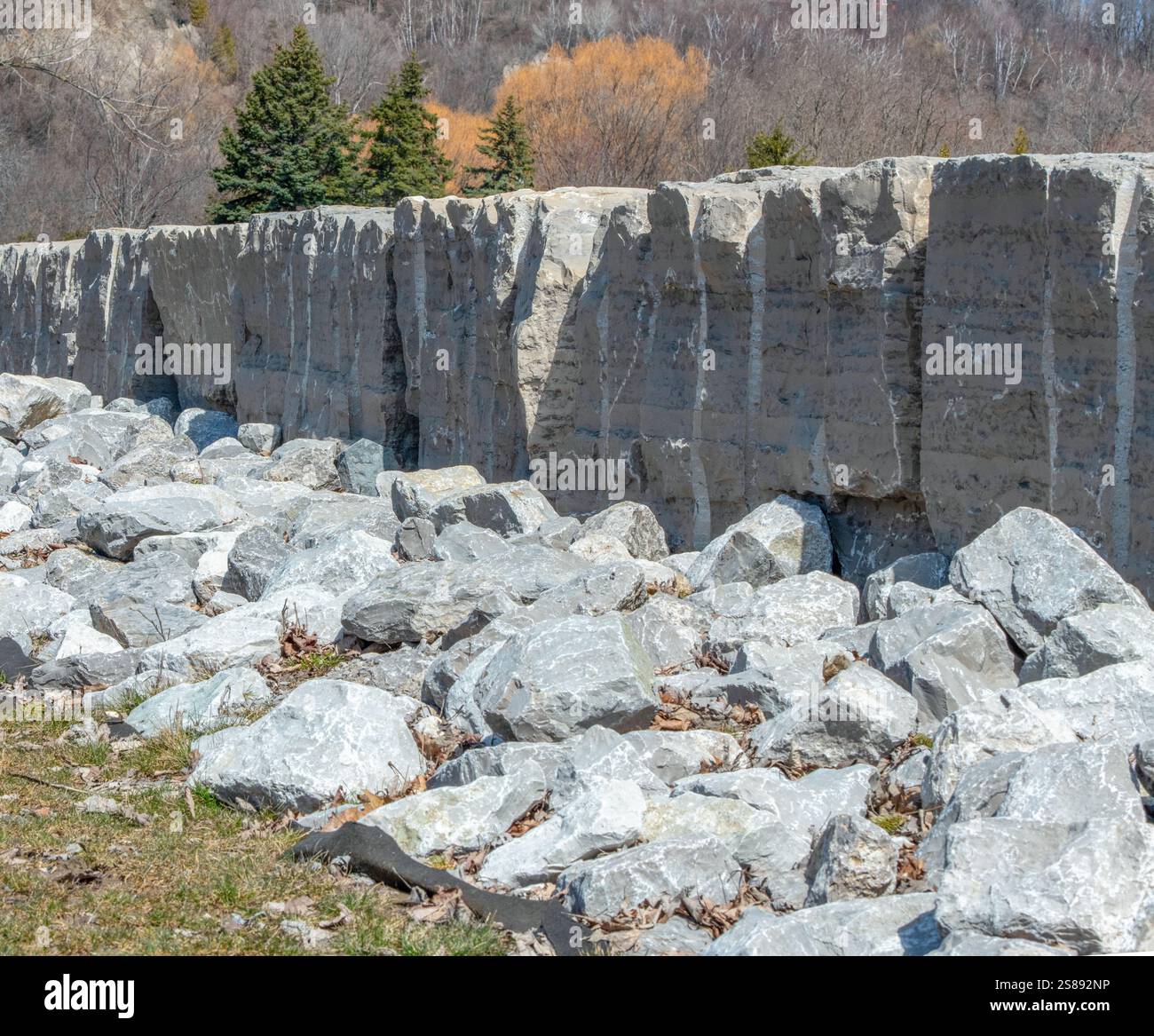 The Bluffers Park located in Scarborough, Ontario and east side of ...