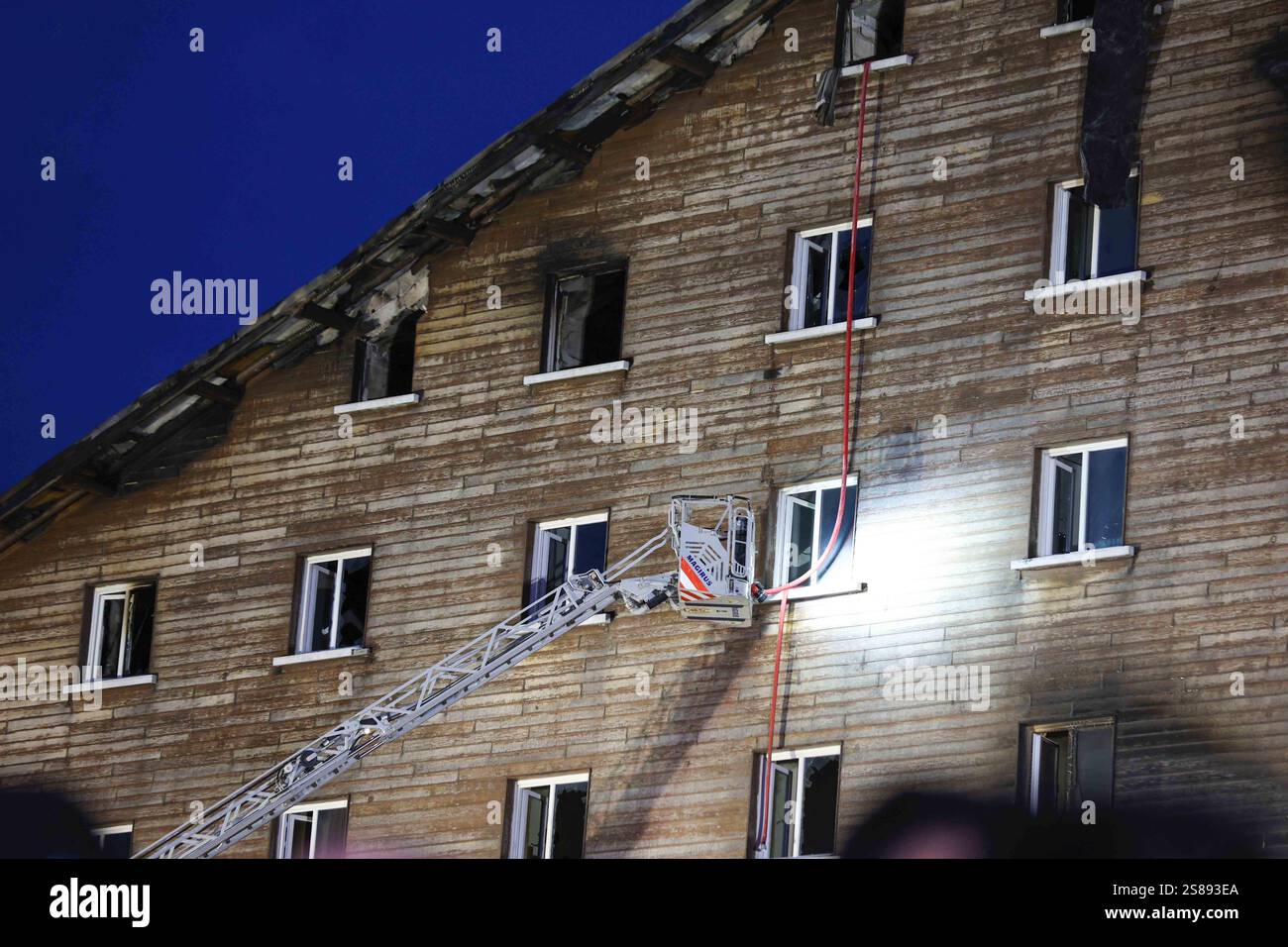 Bolu, Turkey. 21st Jan, 2025. 66 have died in a hotel fire at ...
