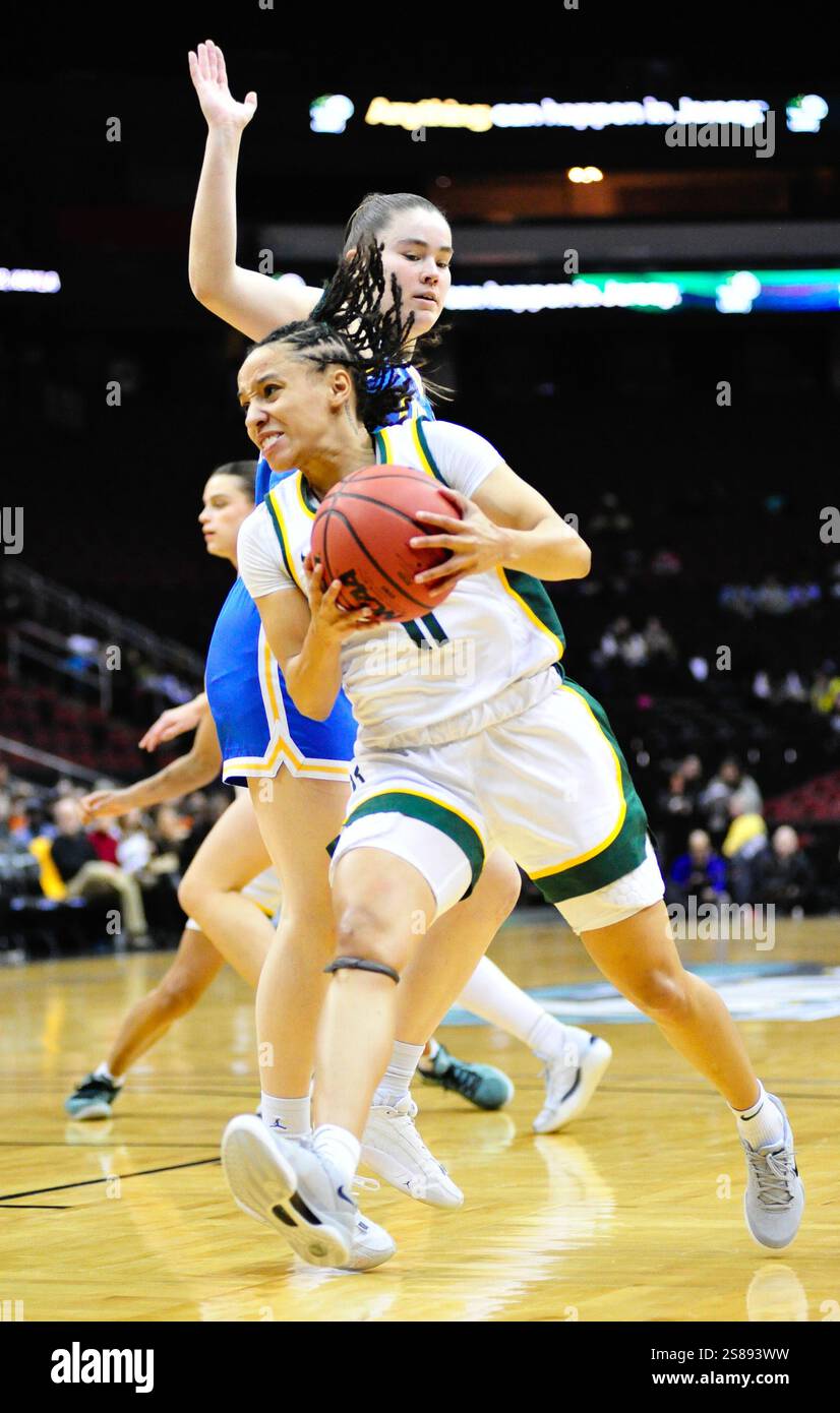 Newark, USA. 20th Jan, 2025. Baylor's Jada Walker (11) at Prudential ...