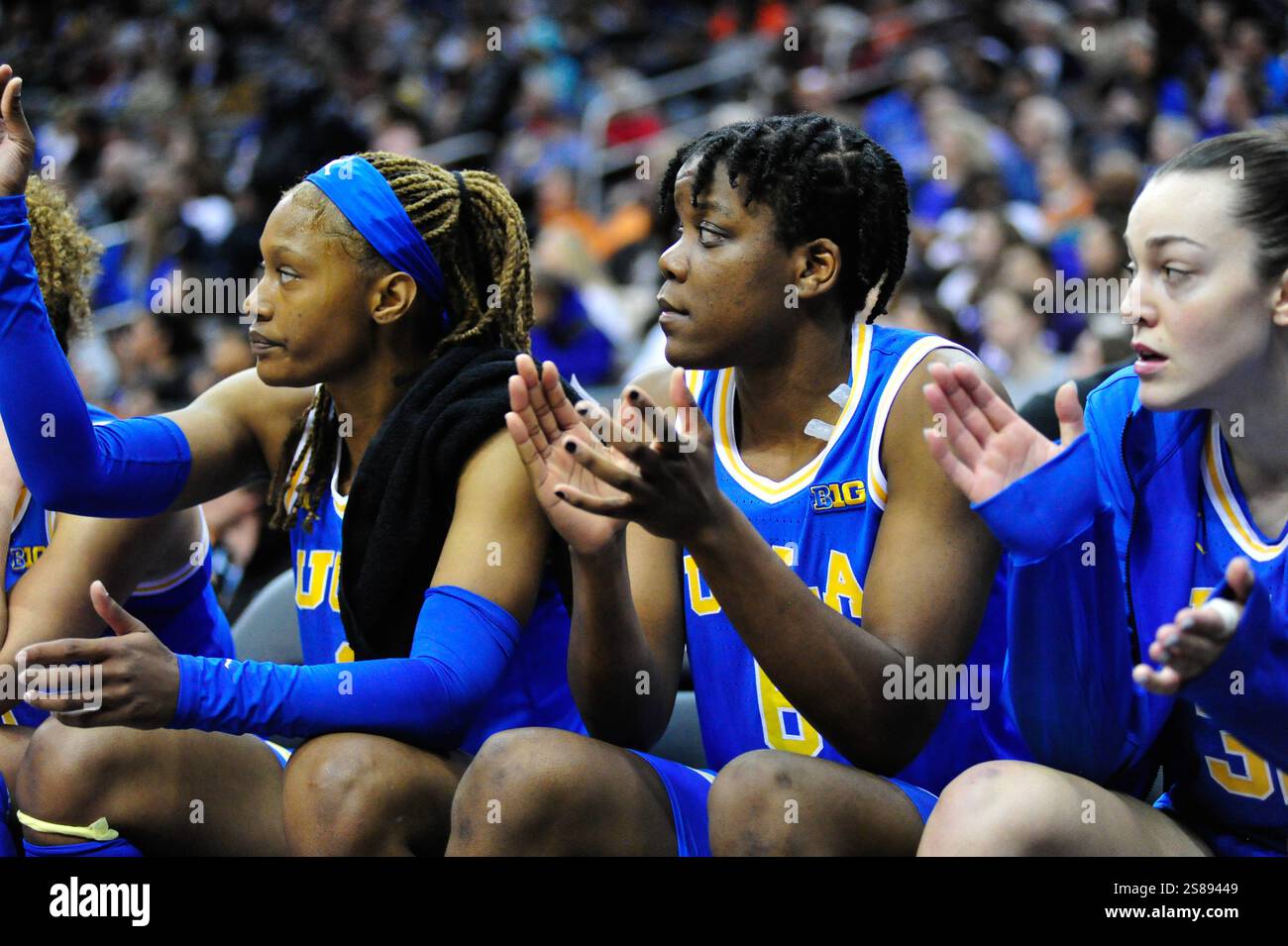 Newark, USA. 20th Jan, 2025. In the first ever Coretta Scott Classic ...