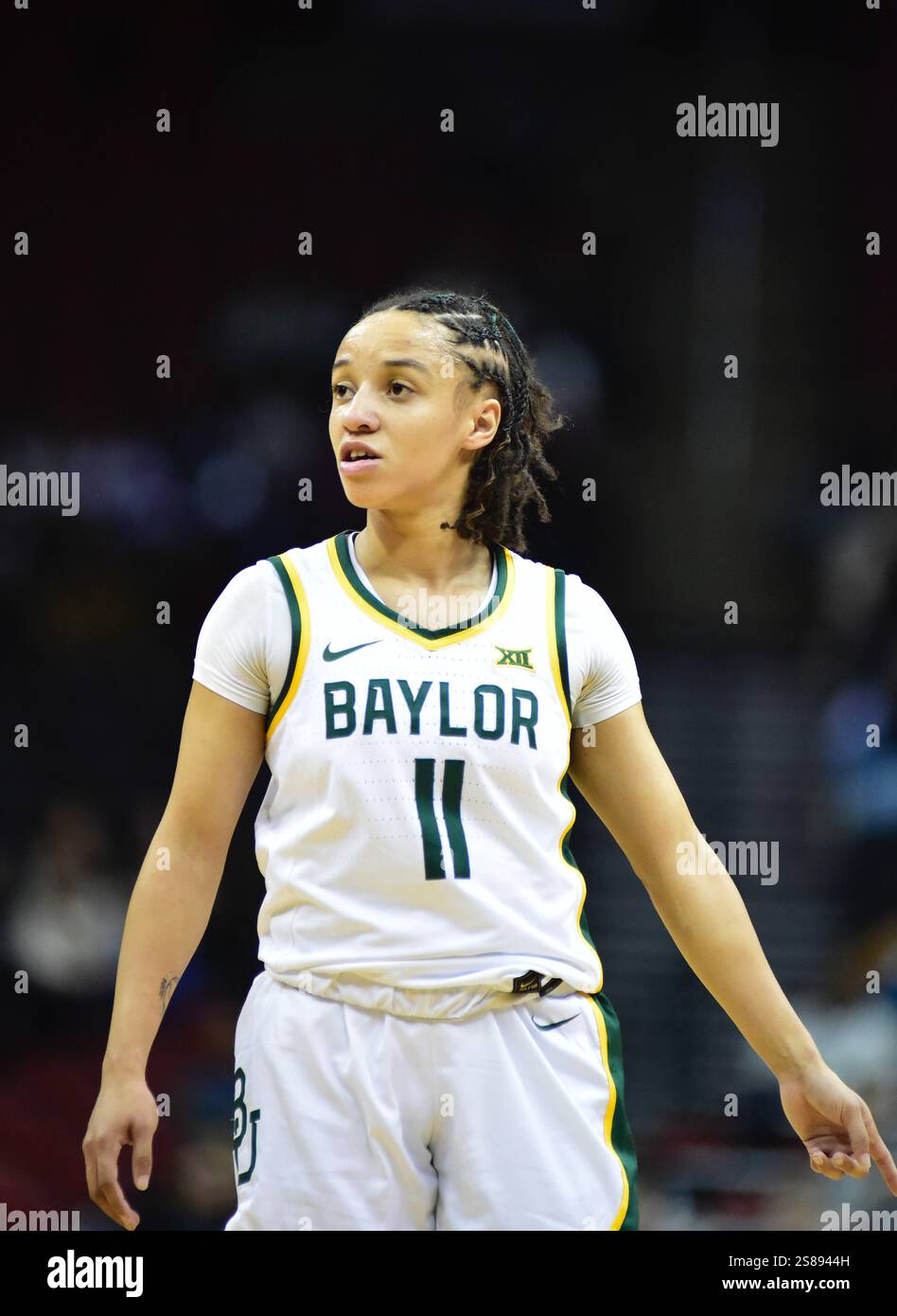 Newark, USA. 20th Jan, 2025. Baylor's Jada Walker (11) at Prudential ...