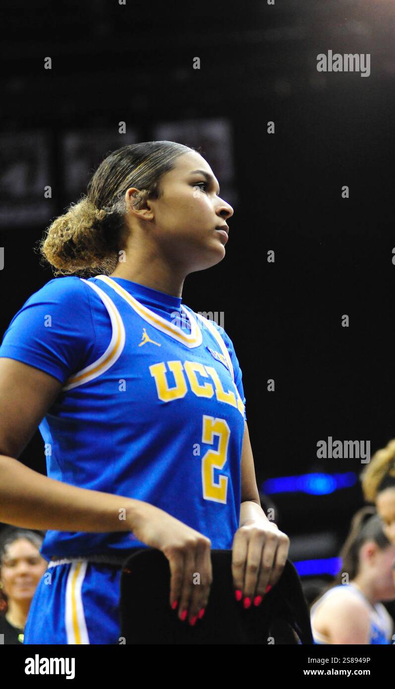 UCLA's Avary Cain (2) at Prudential Center in the Coretta Scott King ...