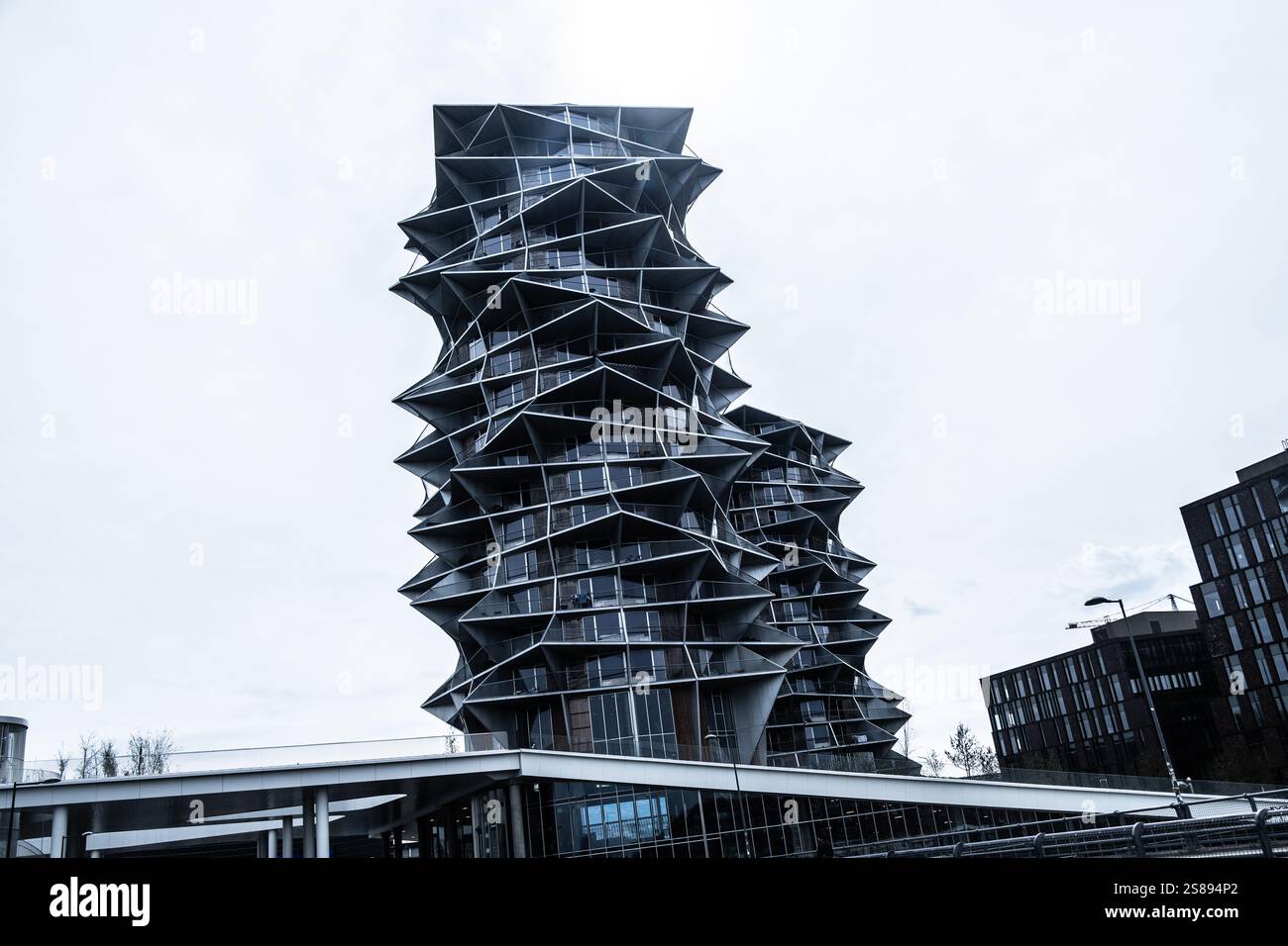 Copenhagen, Denmark. 13th Apr, 2024. The Copenhagen skyline now boasts ...