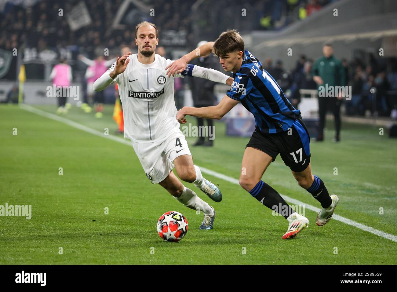 Bergamo, Italy. 21st Feb, 2025. Bergamo, Italy, January 21st 2025 ...