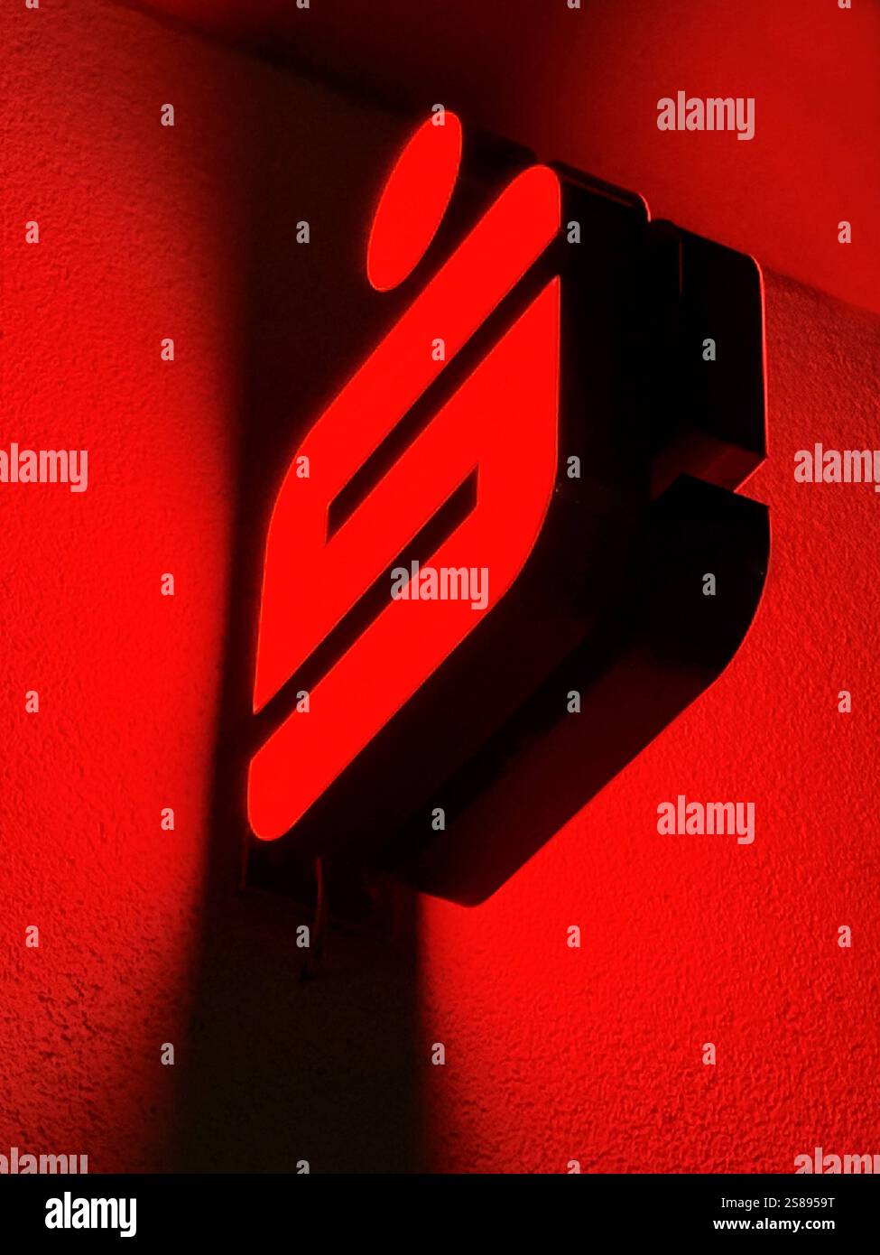 Sparkasse GER, 20250121, Symbolbild, LOGO Sparkasse in Berlin ...