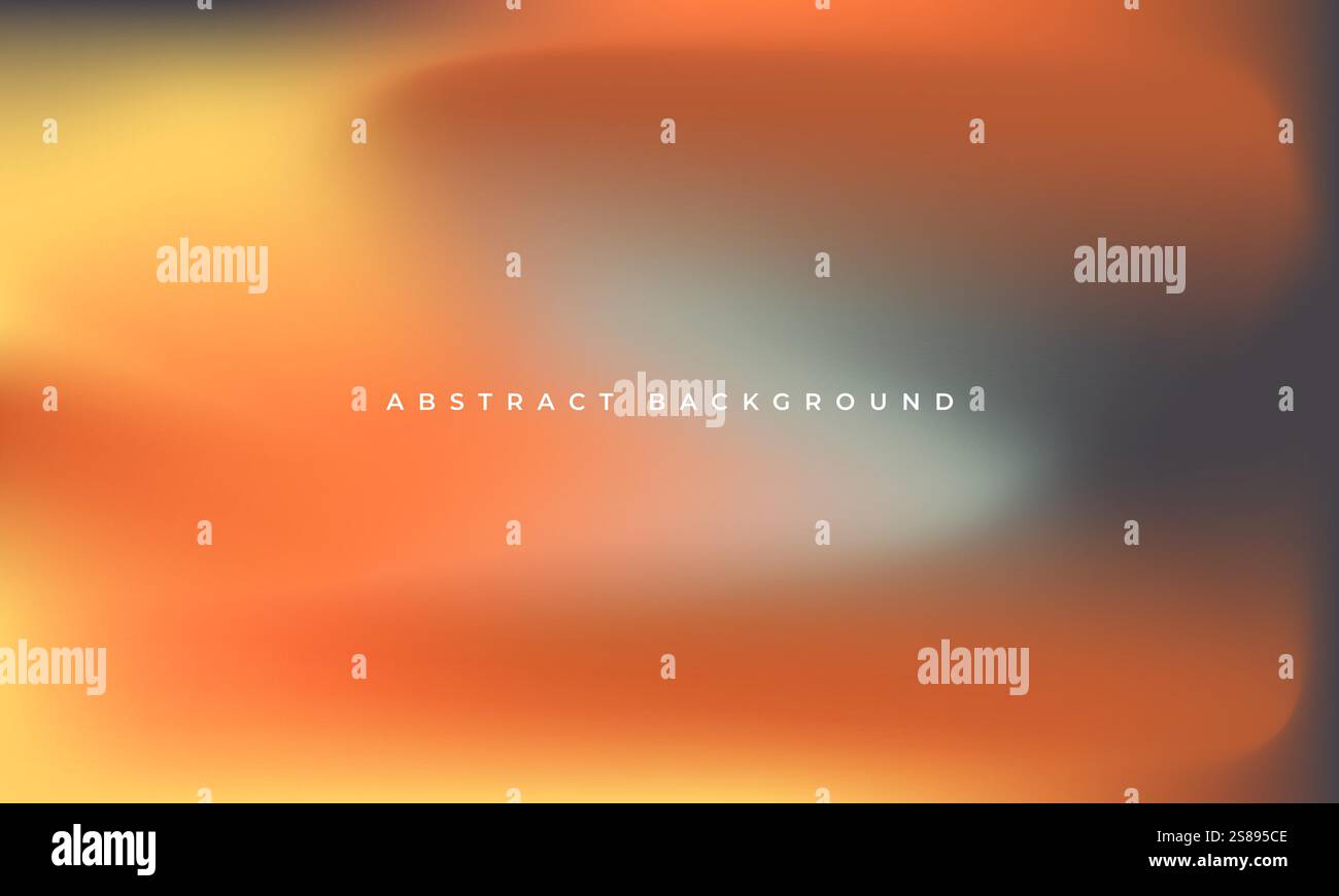 Color gradient abstract background. Orange, yellow and gray gradation ...