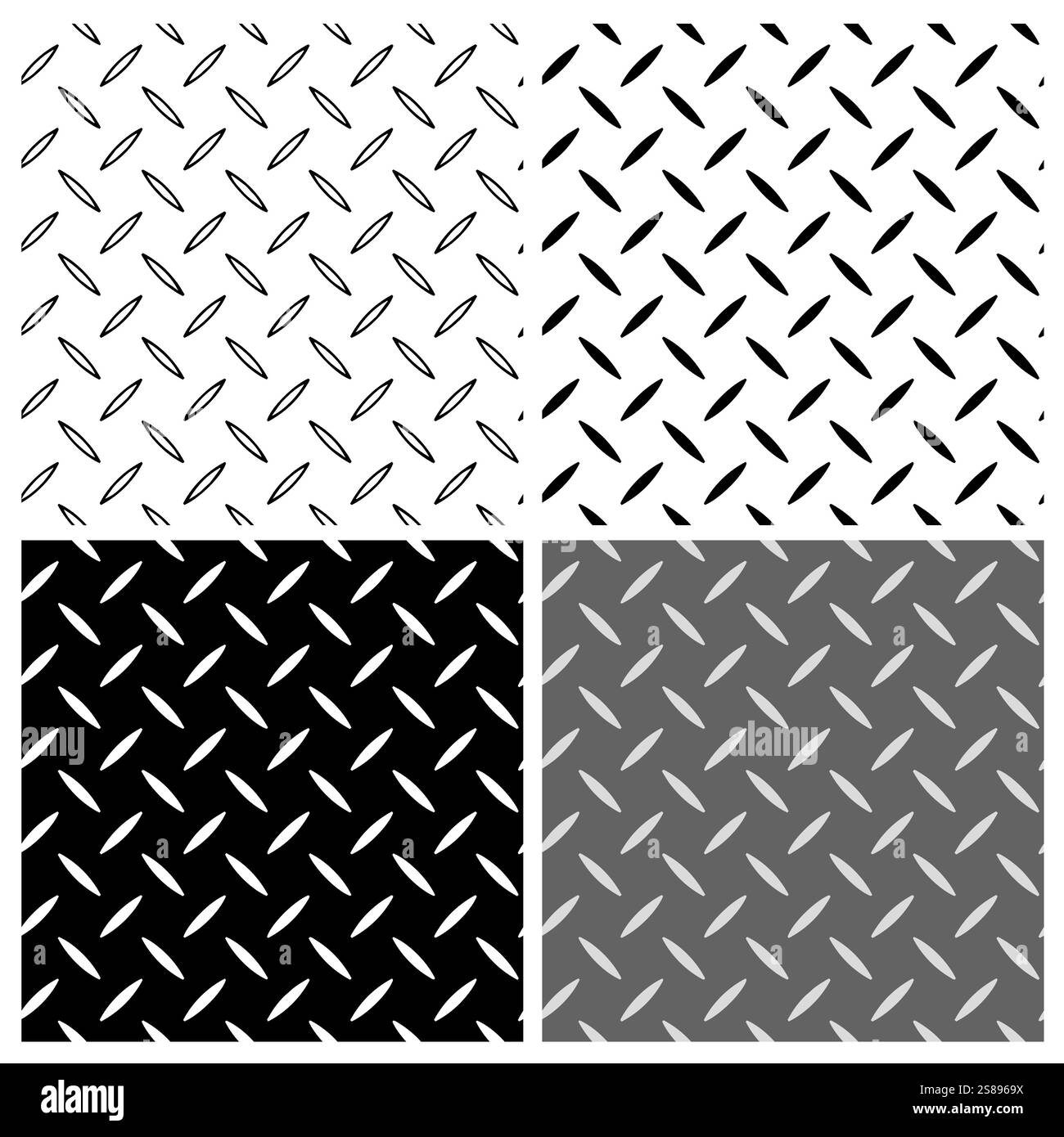 Mini set of seamless industrial patterns Stock Vector Image & Art - Alamy