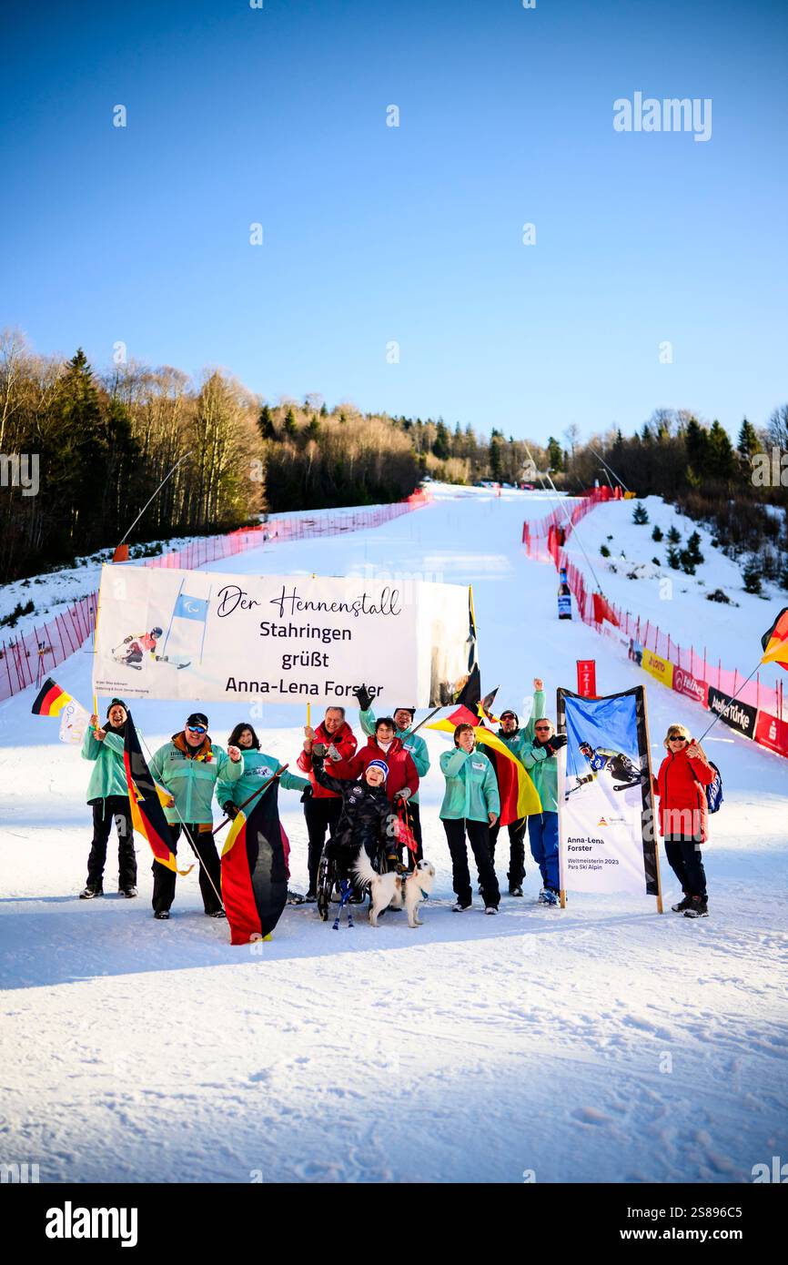 Feldberg, Germany. 21st Jan, 2025. Alpine skiing: FIS Para Alpine Ski ...