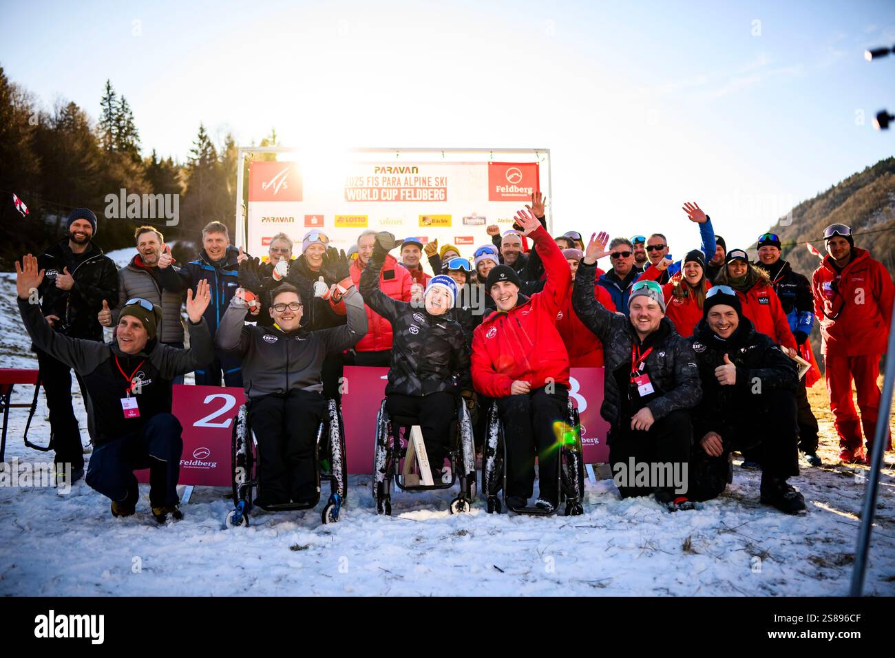 Feldberg, Germany. 21st Jan, 2025. Alpine skiing: FIS Para Alpine Ski ...