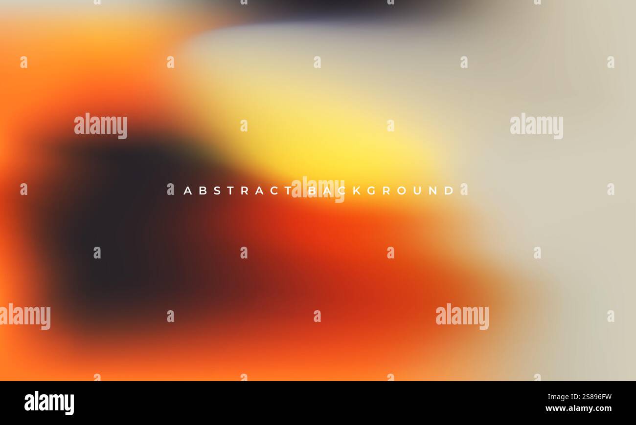 Vibrant colors gradient. Bright orange and yellow gradation minimalist ...