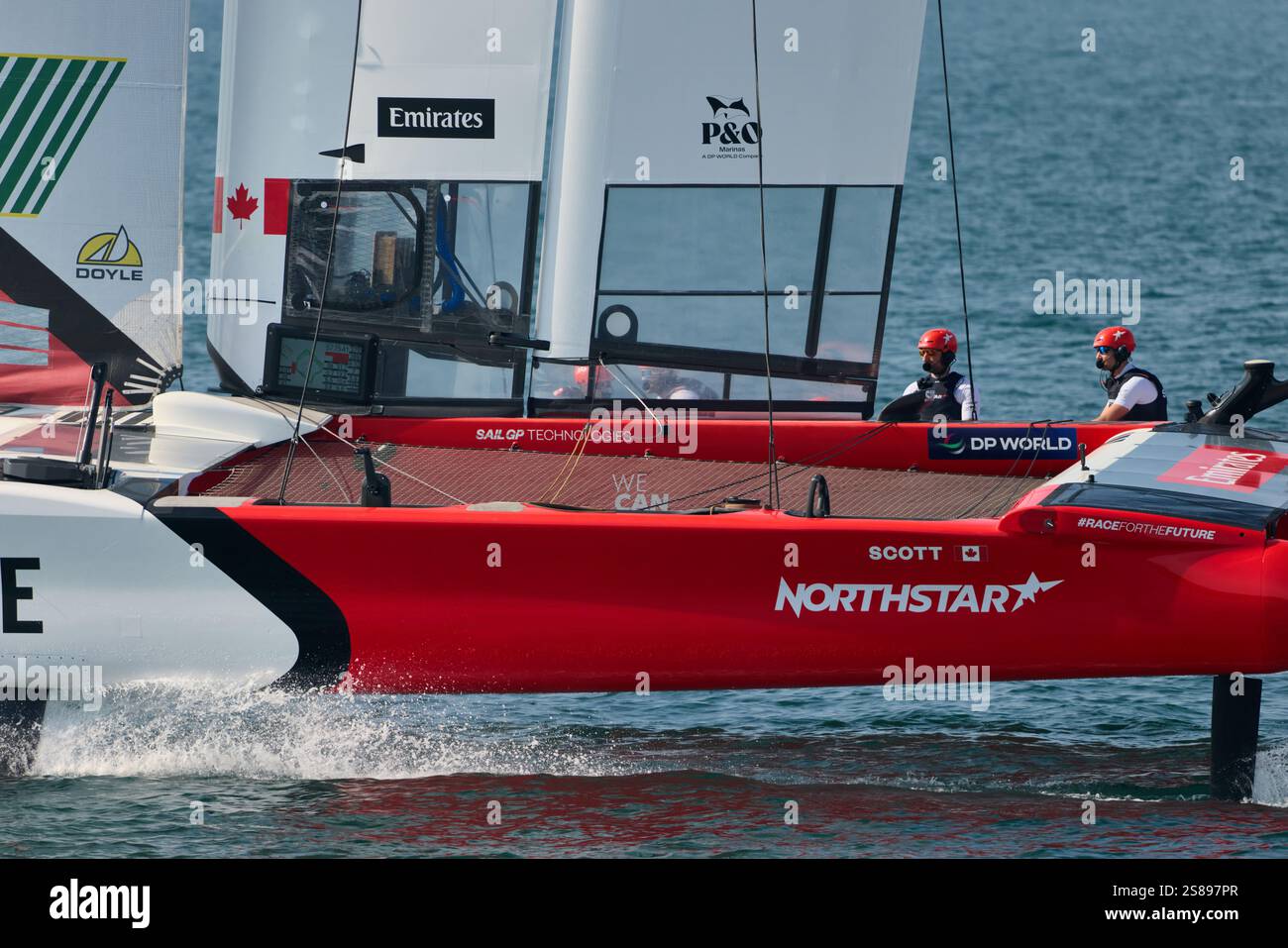UAE, Dubai, 23 November 2024: Rolex Sail GP Grand Prix international ...