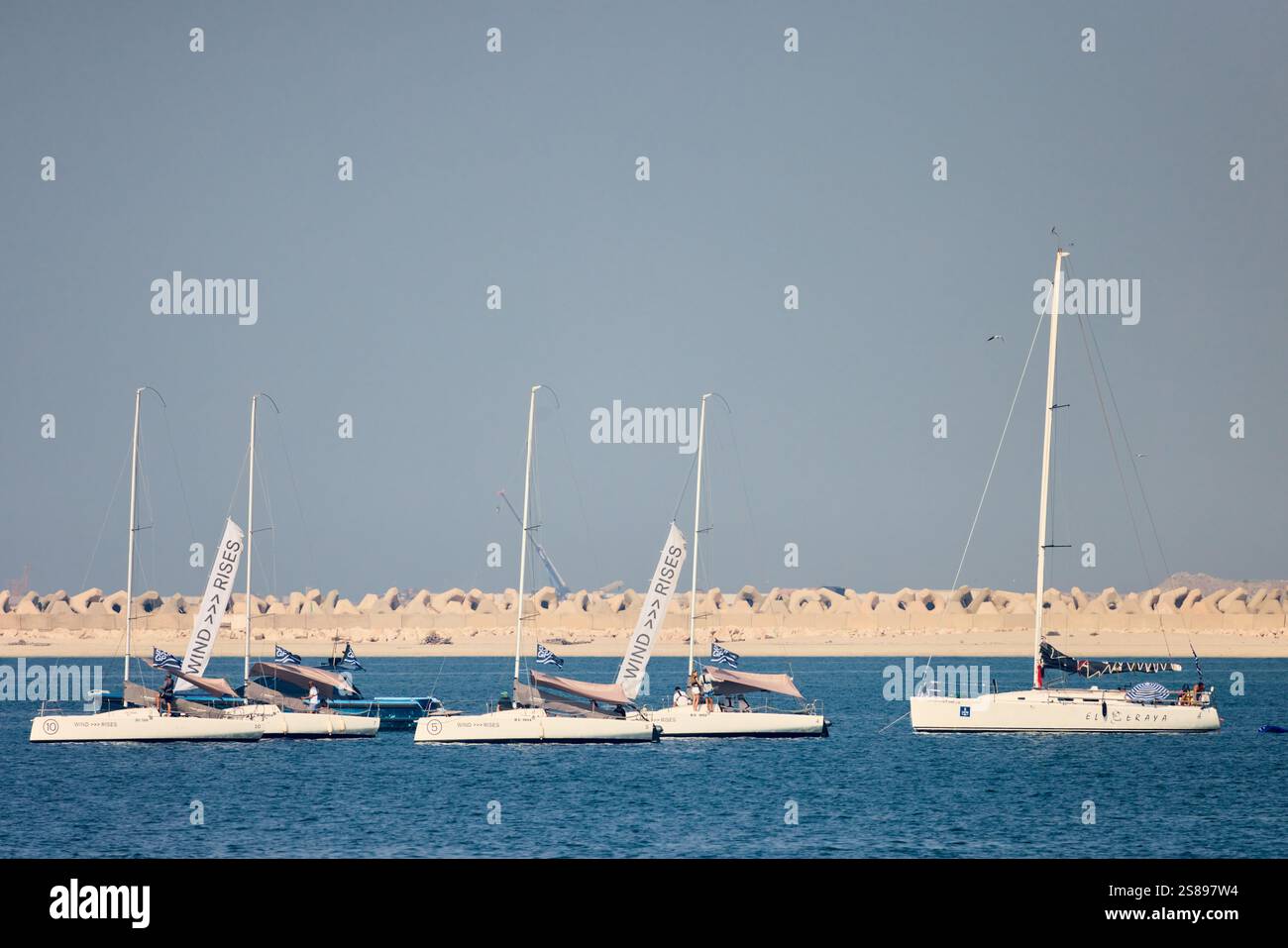 UAE, Dubai, 23 November 2024: Rolex Sail GP Grand Prix international ...