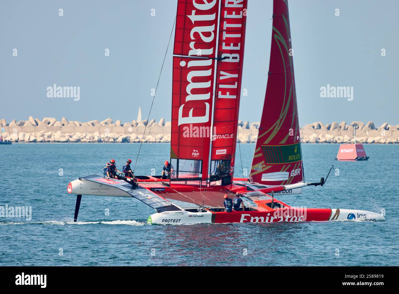 UAE, Dubai, 23 November 2024: Rolex Sail GP Grand Prix international ...