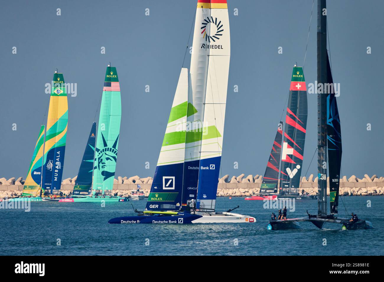 UAE, Dubai, 23 November 2024: Rolex Sail GP Grand Prix international ...