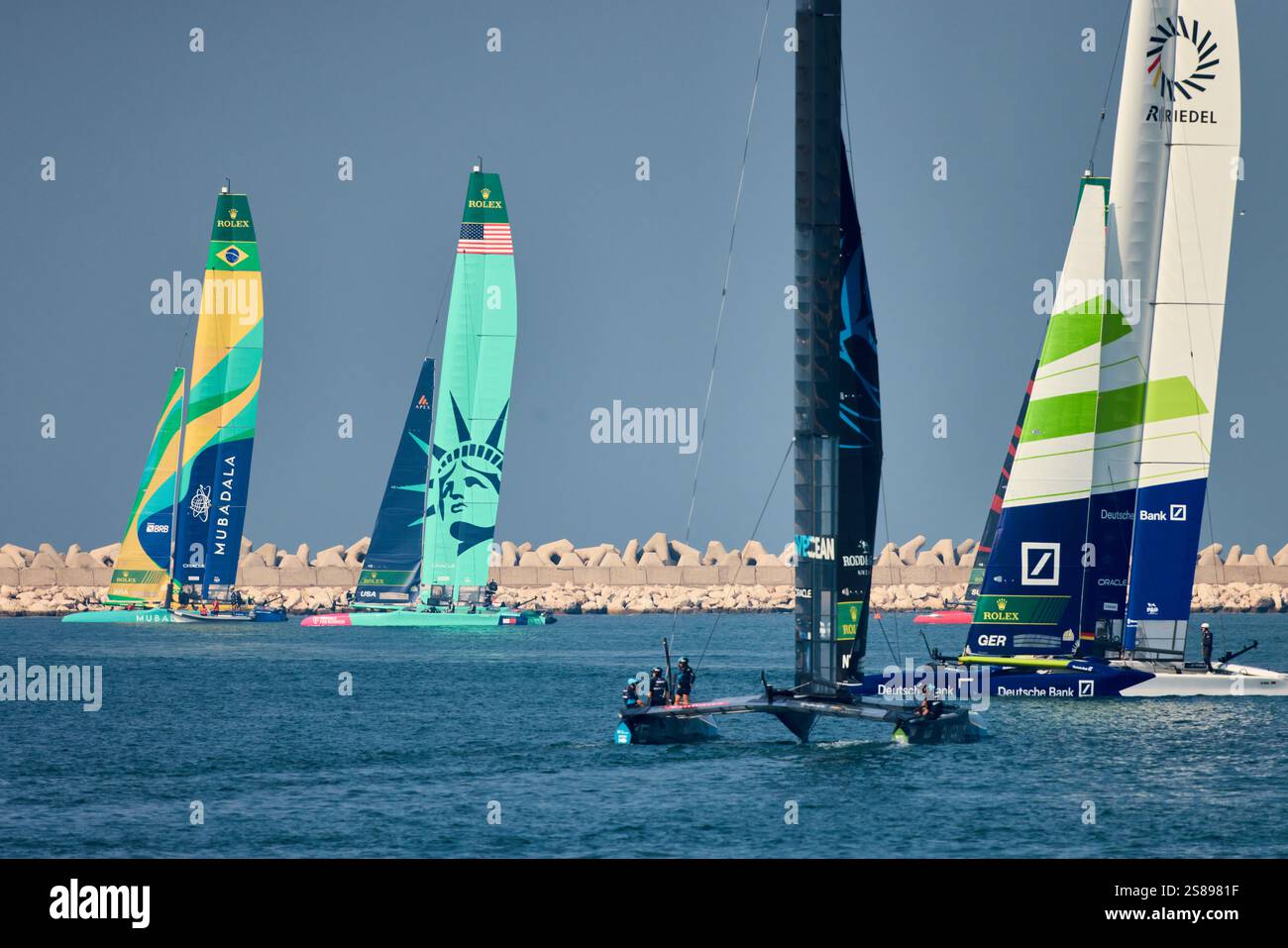 UAE, Dubai, 23 November 2024: Rolex Sail GP Grand Prix international ...
