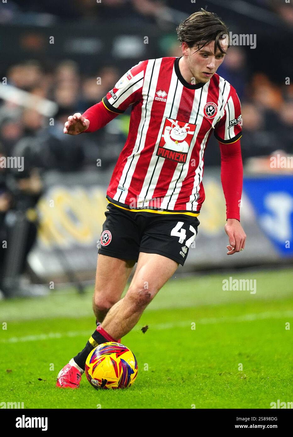 Sheffield United's Sydie Peck in action during the Sky Bet Championship ...