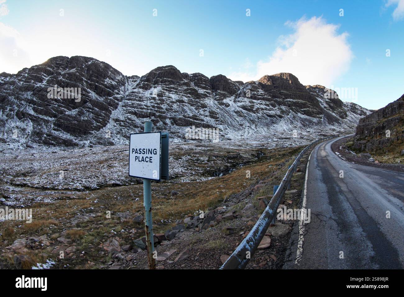 Applecross Pass road Stock Photo - Alamy