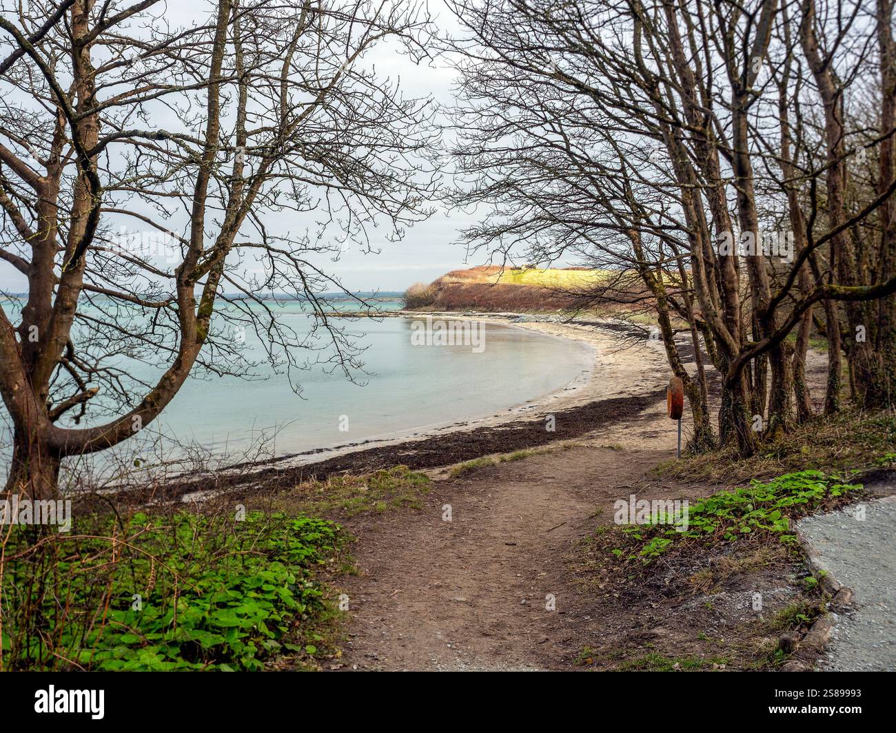 Private Beach, Penrhos Coastal Park, Holyhead Stock Photo - Alamy