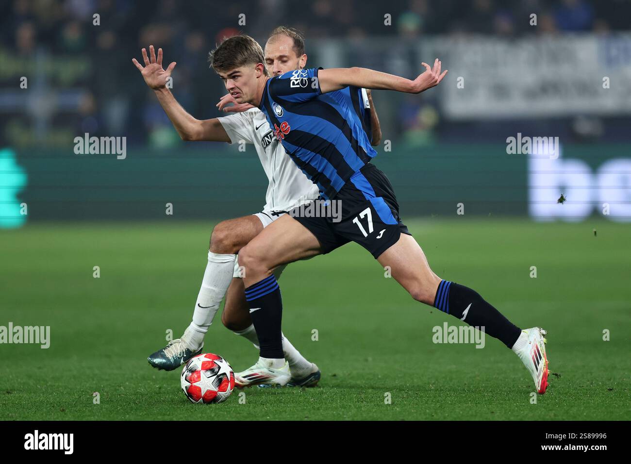Bergamo, Italy. 21st Jan, 2025. Charles De Ketelaere of Atalanta Bc and ...