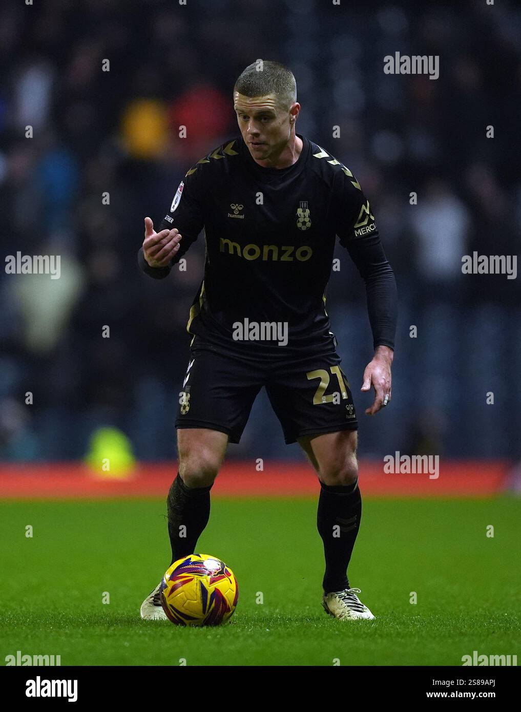 Coventry City's Jake Bidwell during the Sky Bet Championship match at ...