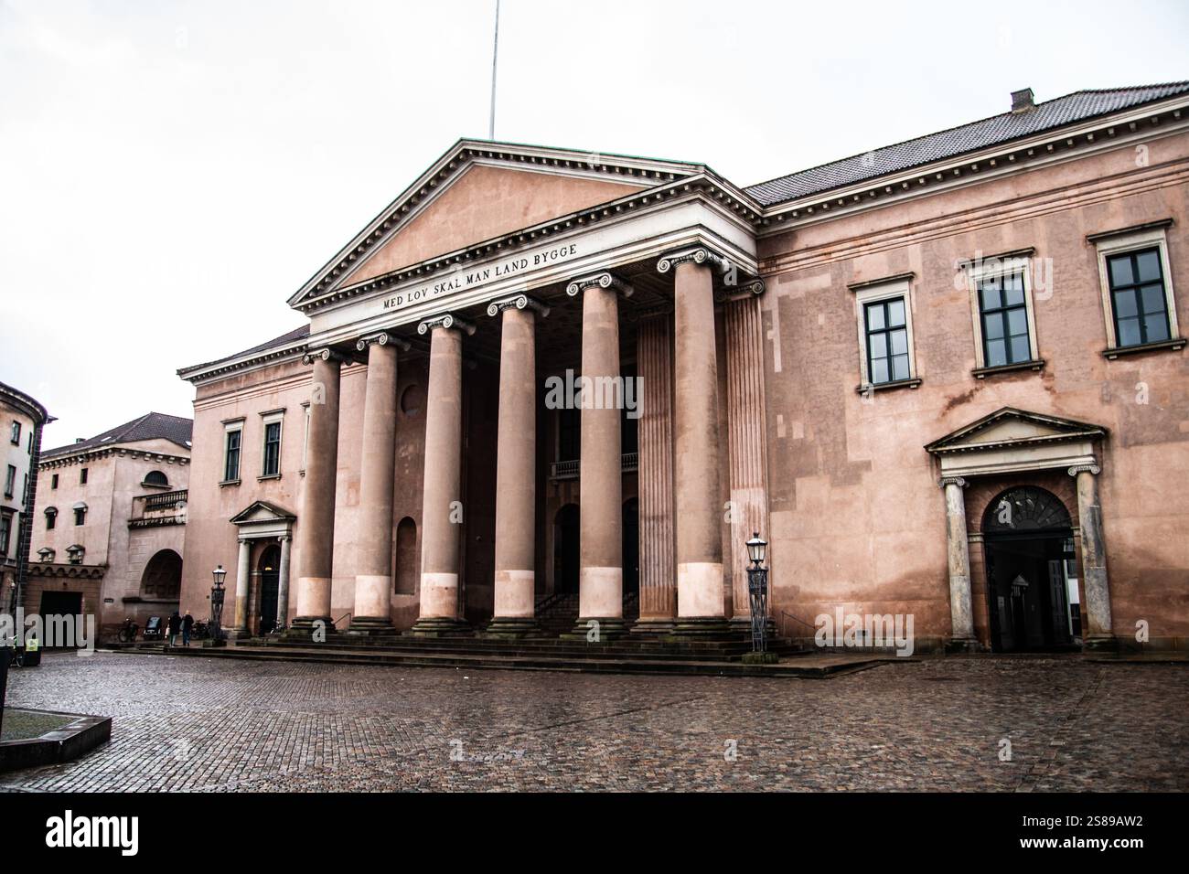 Copenhagen, Denmark. 13th Feb, 2024. The Copenhagen Court House is a ...