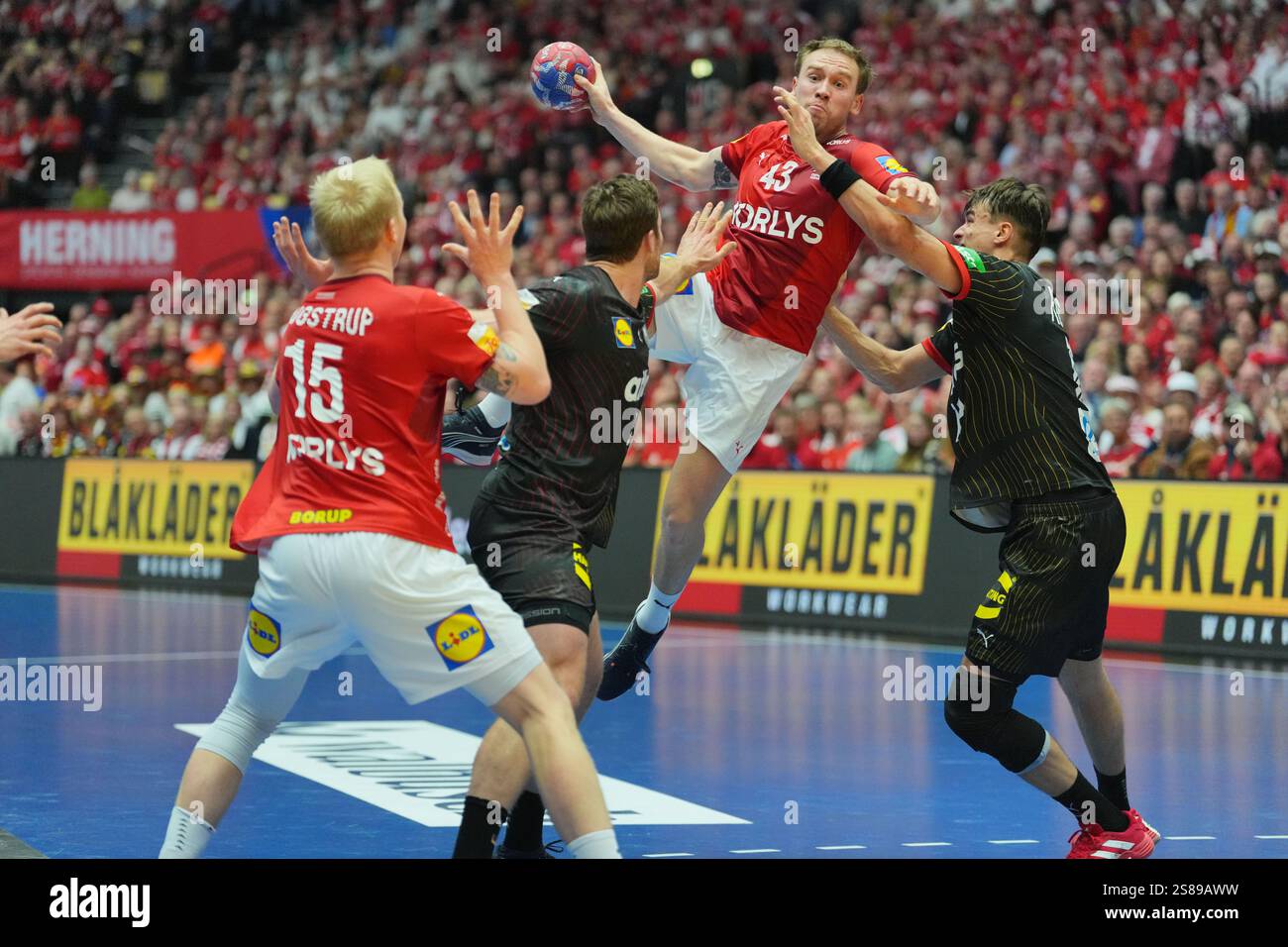 21 January 2025, Denmark, Herning: Handball: World Championship ...