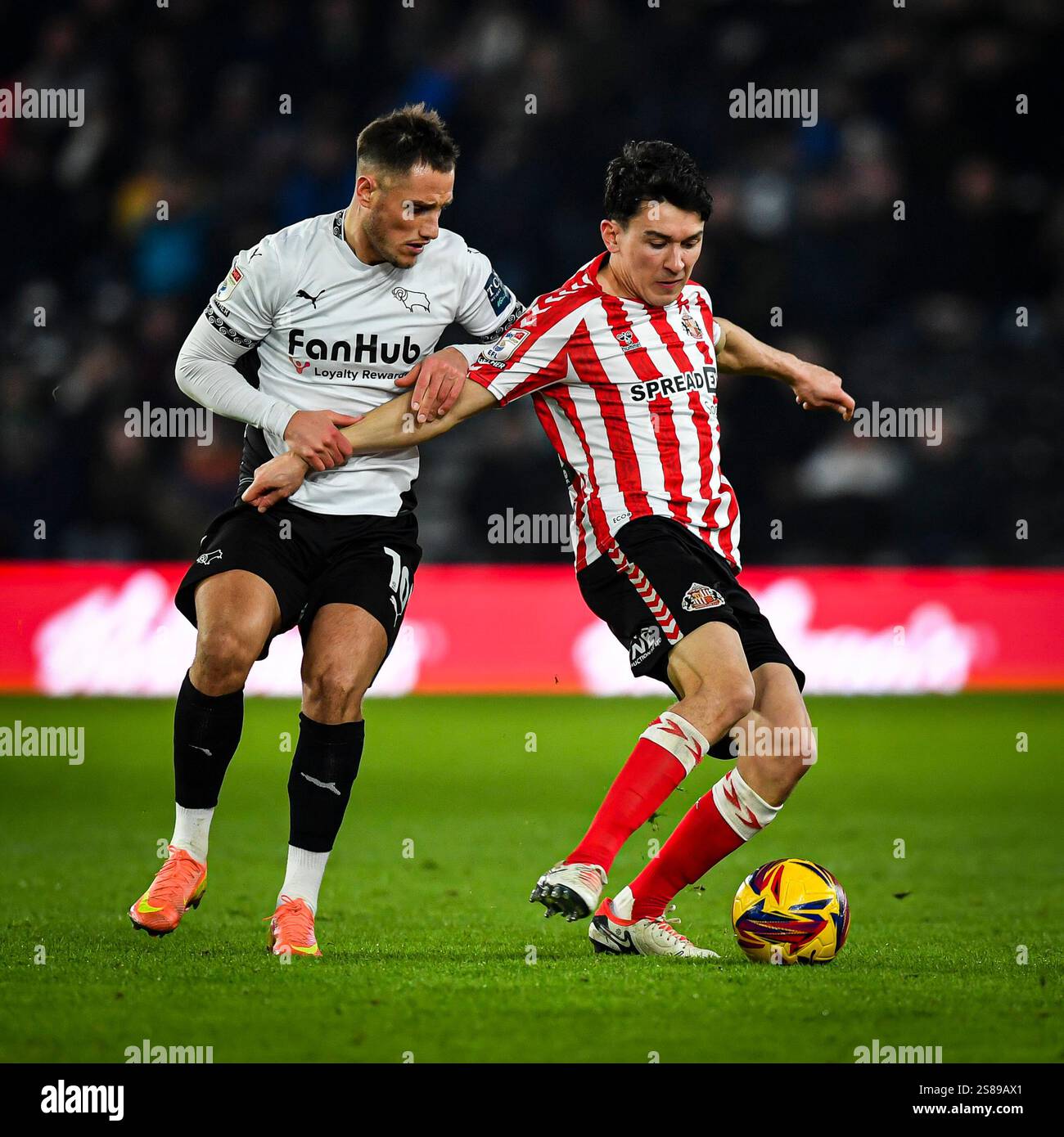 Pride Park, Derby, Derbyshire, UK. 21st Jan, 2025. EFL Championship ...