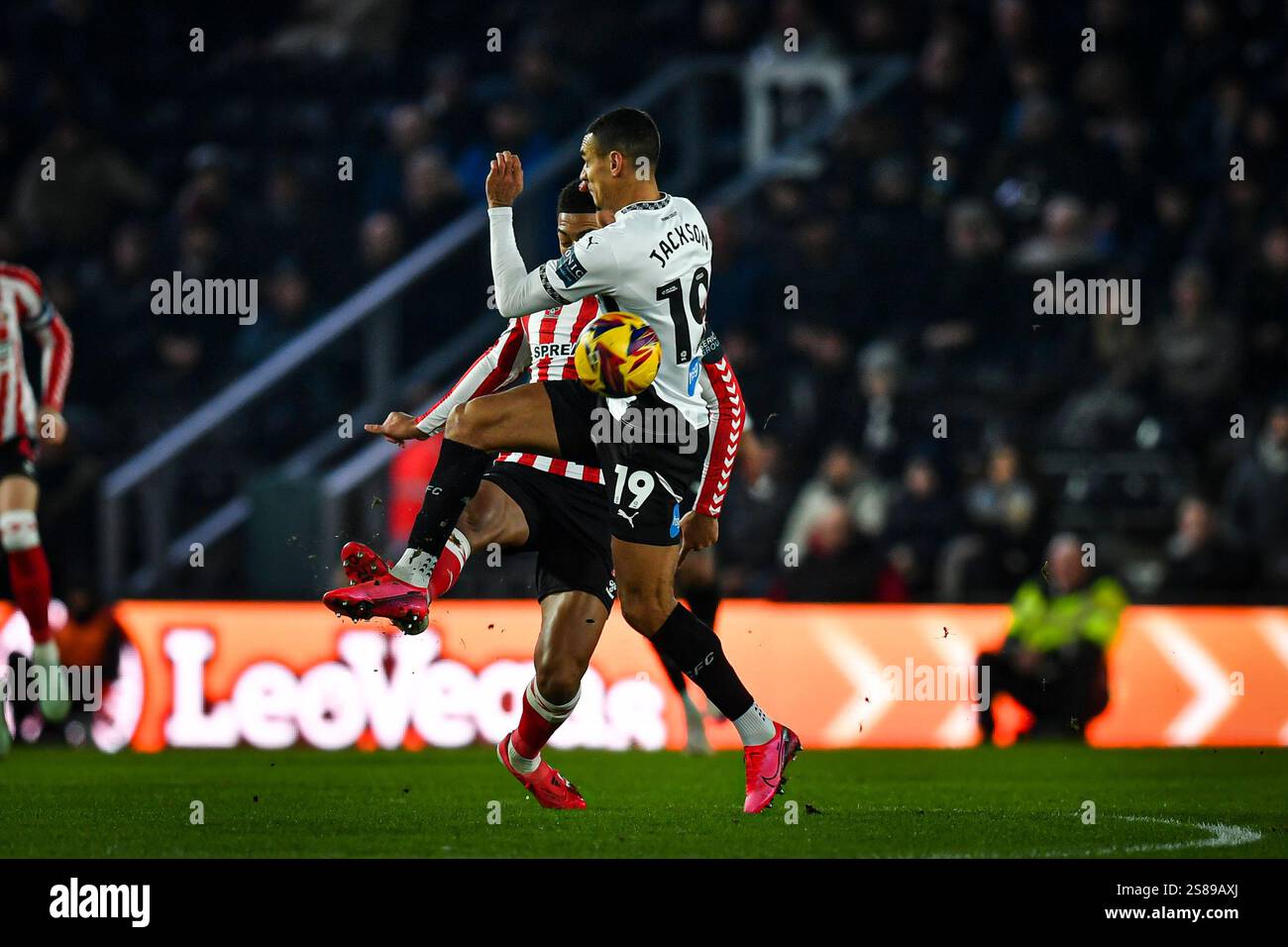 21st January 2025; Pride Park, Derby, Derbyshire, England; EFL ...
