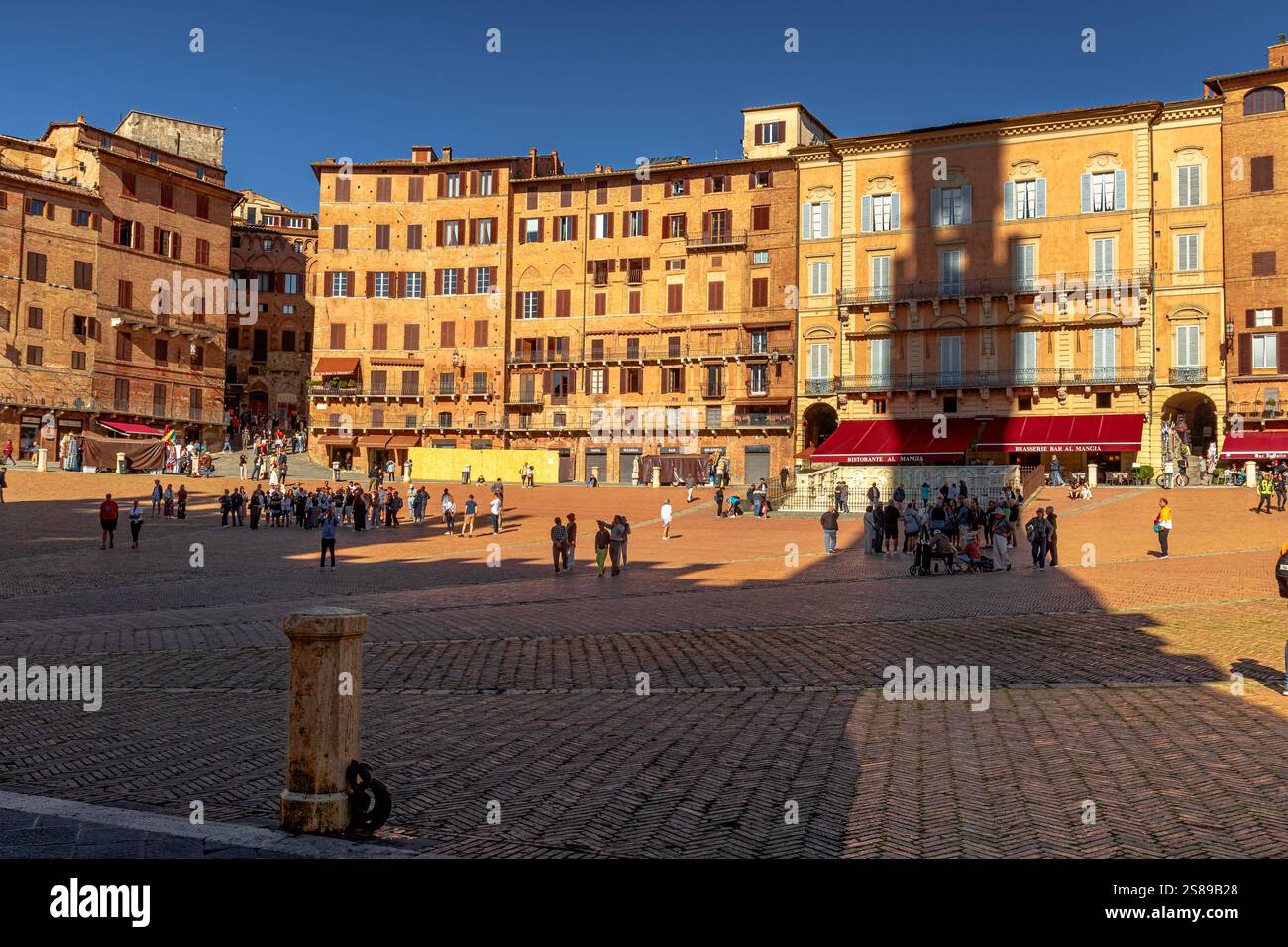 Piazza del Campo, the main public square in the historic centre of ...