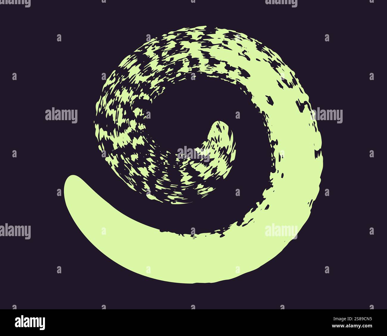 Brush strokes with a dry, textured finish. Irregular, hand-drawn lines ...