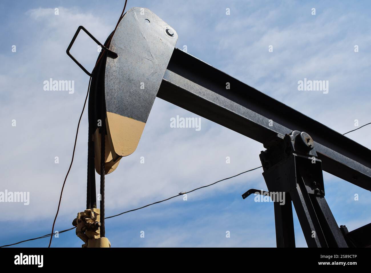 Oil pump display on the New Mexico State Fair grounds in Albuquerque ...