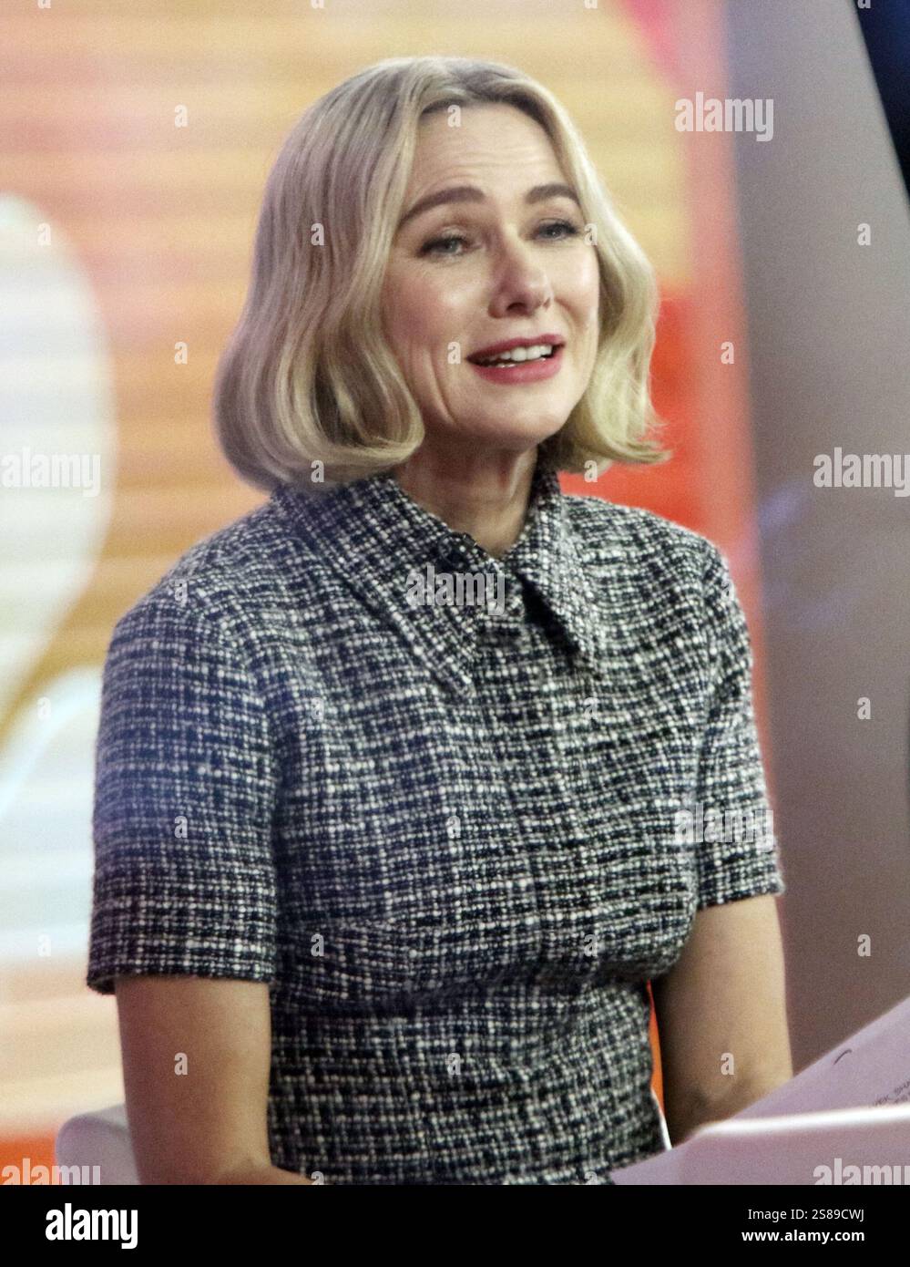 New York, NY, USA. 21st Jan, 2025. Naomi Watts visits NBC's Today Show ...