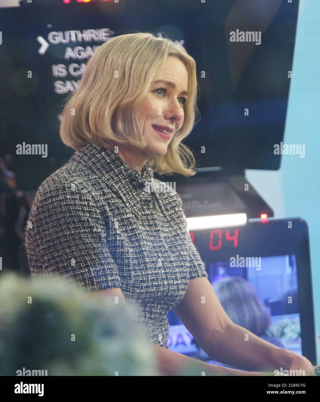 New York, NY, USA. 21st Jan, 2025. Naomi Watts visits NBC's Today Show ...