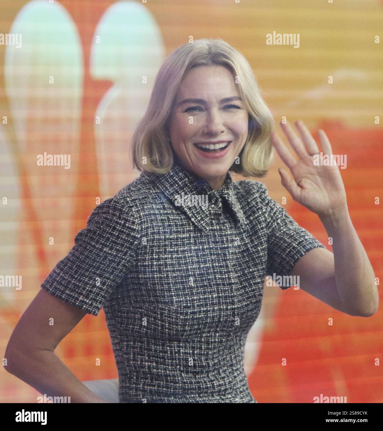 New York, NY, USA. 21st Jan, 2025. Naomi Watts visits NBC's Today Show ...