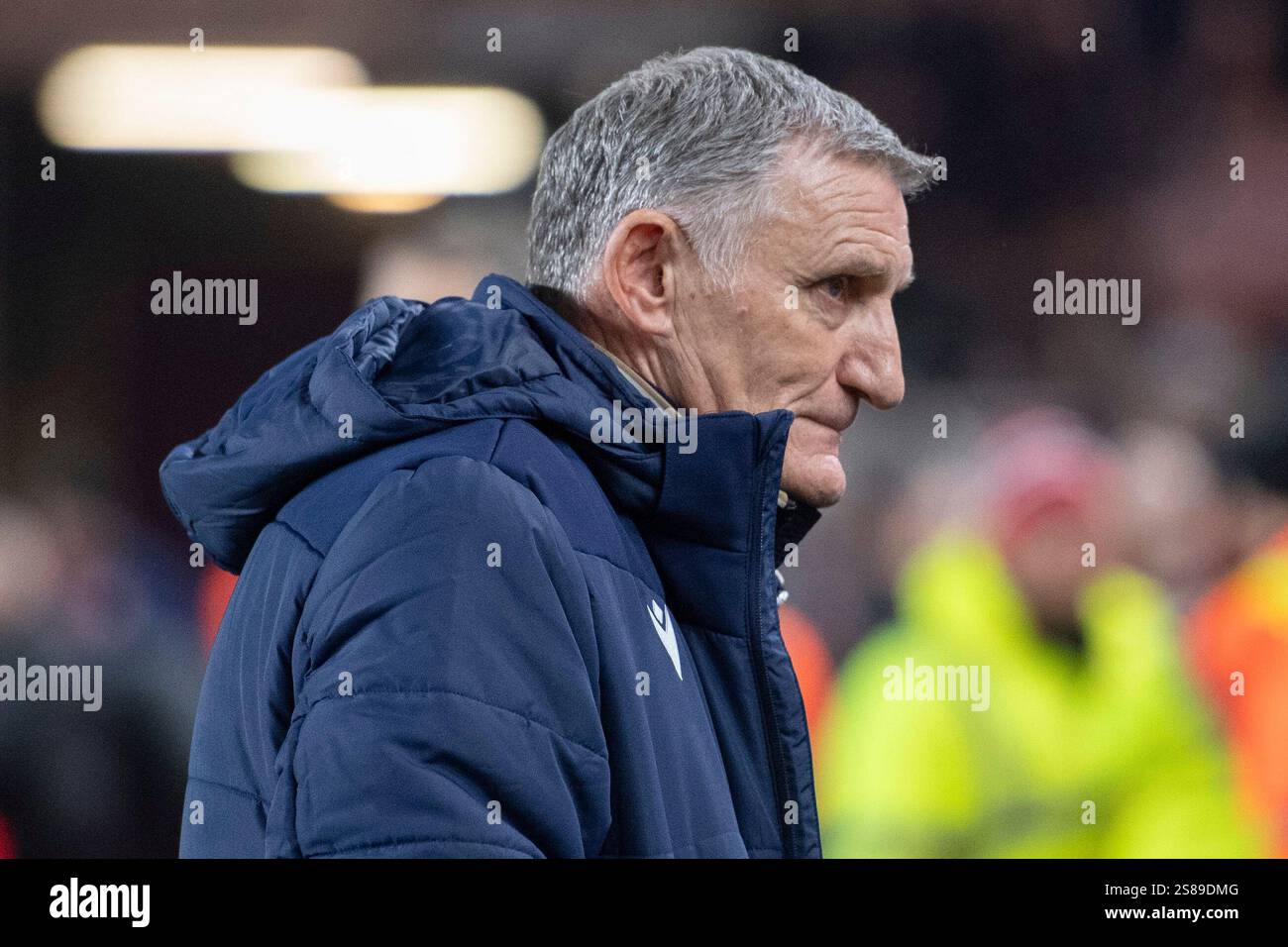 West Bromwich Albion Manager Tony Mowbray during the Sky Bet ...