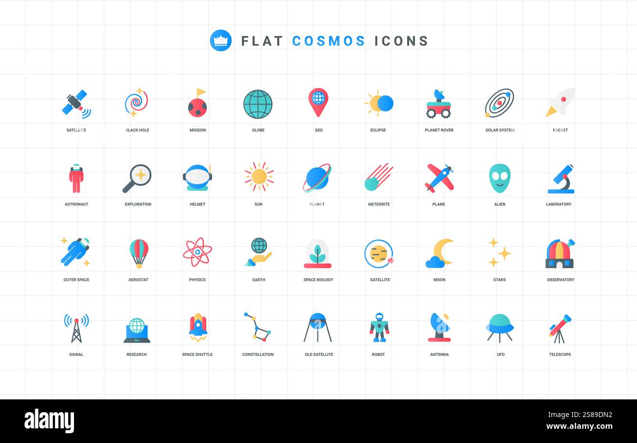 Space and galaxy exploration, rockets flight to planet and stars ...