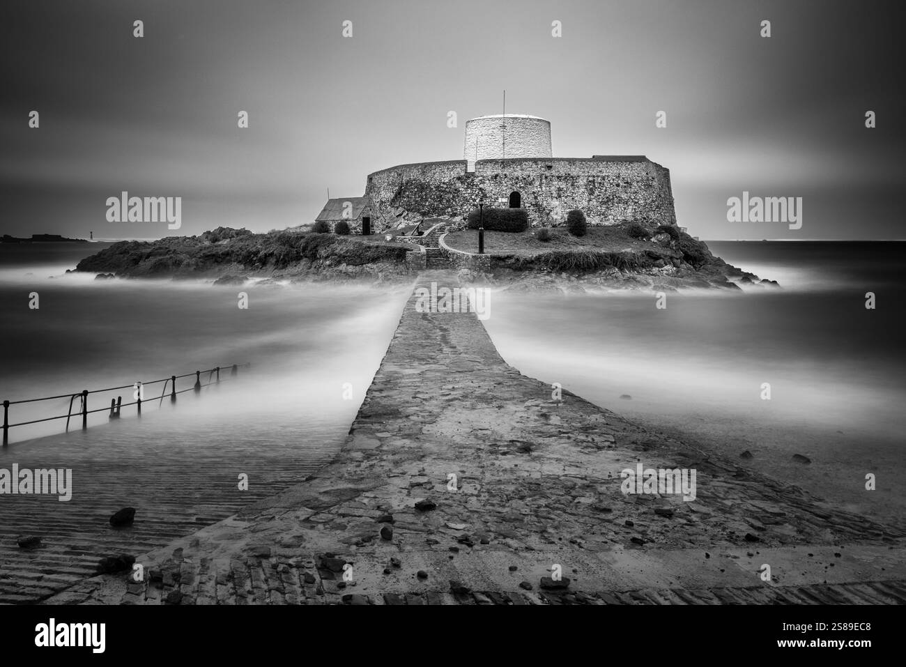Fort Grey, aka the Cup and Saucer, a historic fort on the west coast of ...