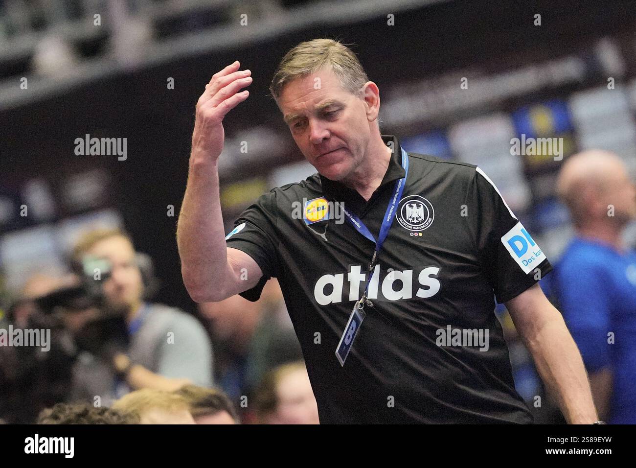 21 January 2025, Denmark, Herning: Handball: World Championship ...