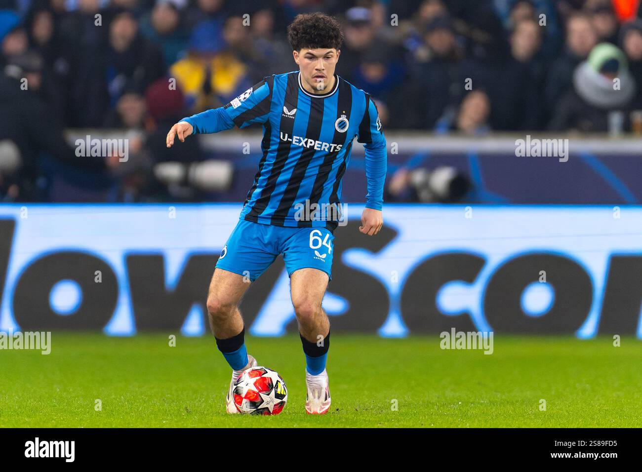 Bruges, Belgium. 21st Jan, 2025. BRUGES, BELGIUM - JANUARY 21: Kyriani ...