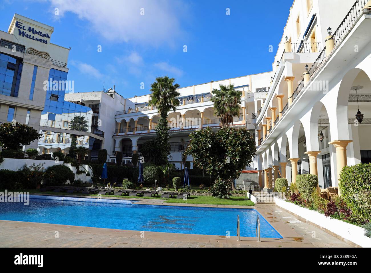 El Minzah Hotel in Tangier Stock Photo - Alamy
