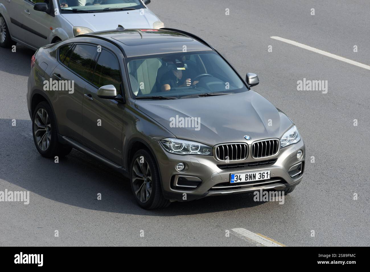 ISTANBUL- TURKEY - SEPTEMBER 17, 2024: The all-new BMW X5. Black ...