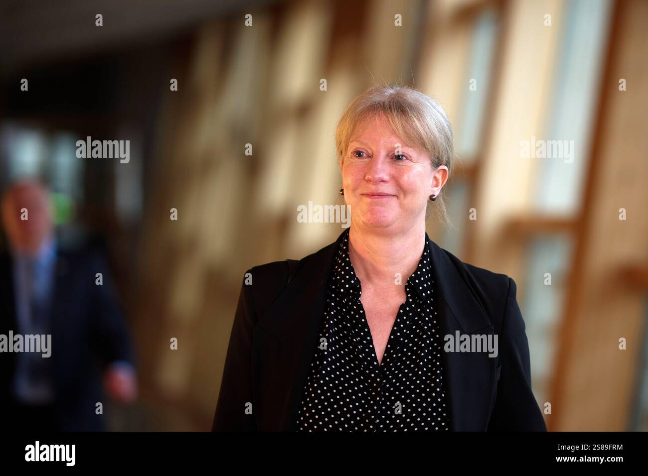 Edinburgh Scotland, UK 21 January 2025. Cabinet Secretary for Finance ...