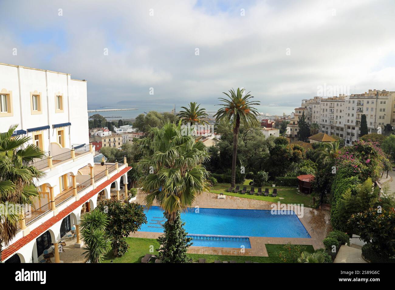 El Minzah Hotel in Tangier Stock Photo - Alamy