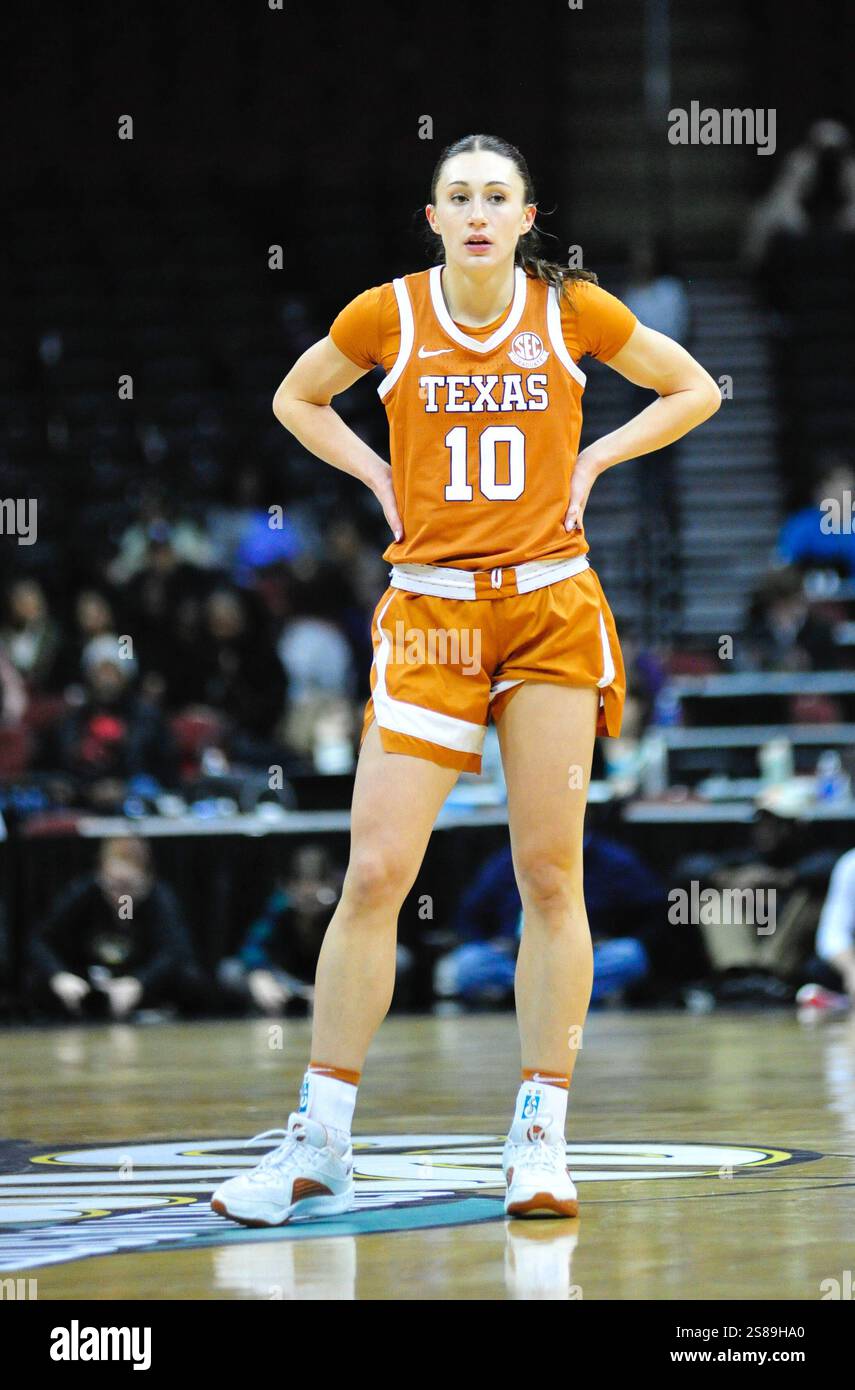 Shay Holle (10) of Texas at Prudential Center in the Coretta Scott King ...