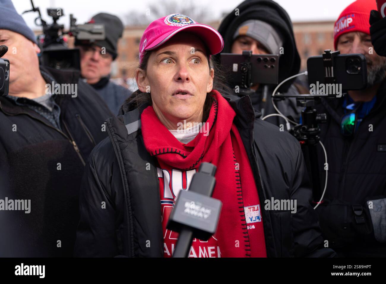 President Donald Trump supporter, Rachel Powell, who was convicted for ...