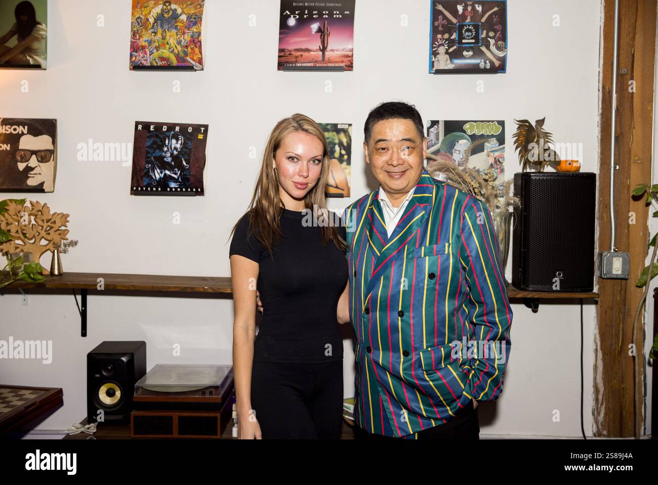 Actress Lane Griffith & Joey Zhou TV Host & founder of Los Angeles ...