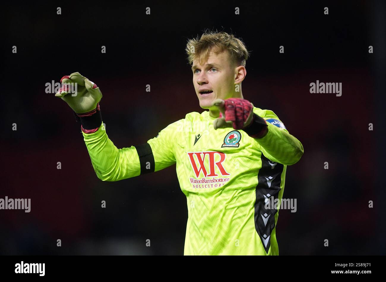 Blackburn Rovers goalkeeper Balazs Toth during the Sky Bet Championship ...