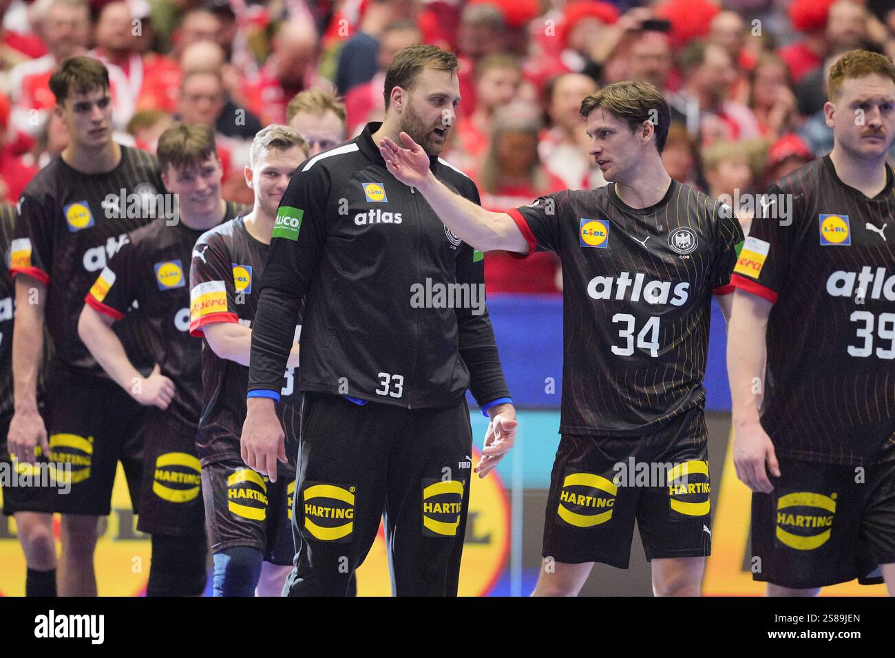 21 January 2025, Denmark, Herning: Handball: World Championship ...