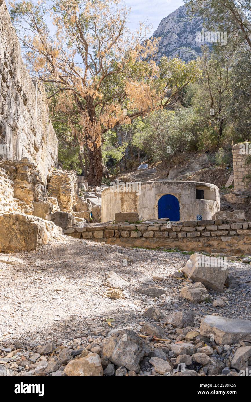 Zaghouan, Tunisia. Ruins of the Roman Water Temple Stock Photo - Alamy