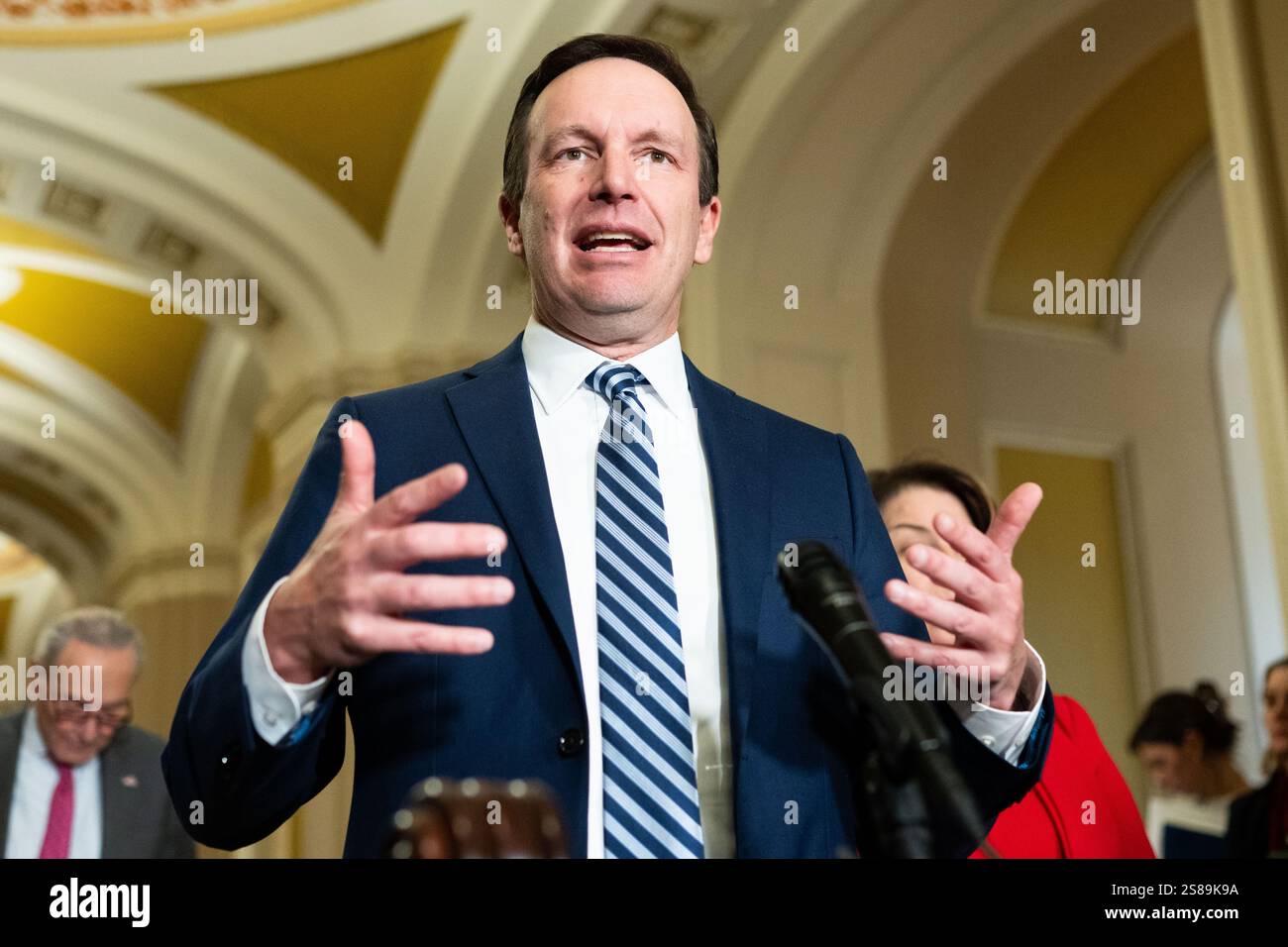 Washington, United States. 21st Jan, 2025. U.S. Senator Chris Murphy (D ...
